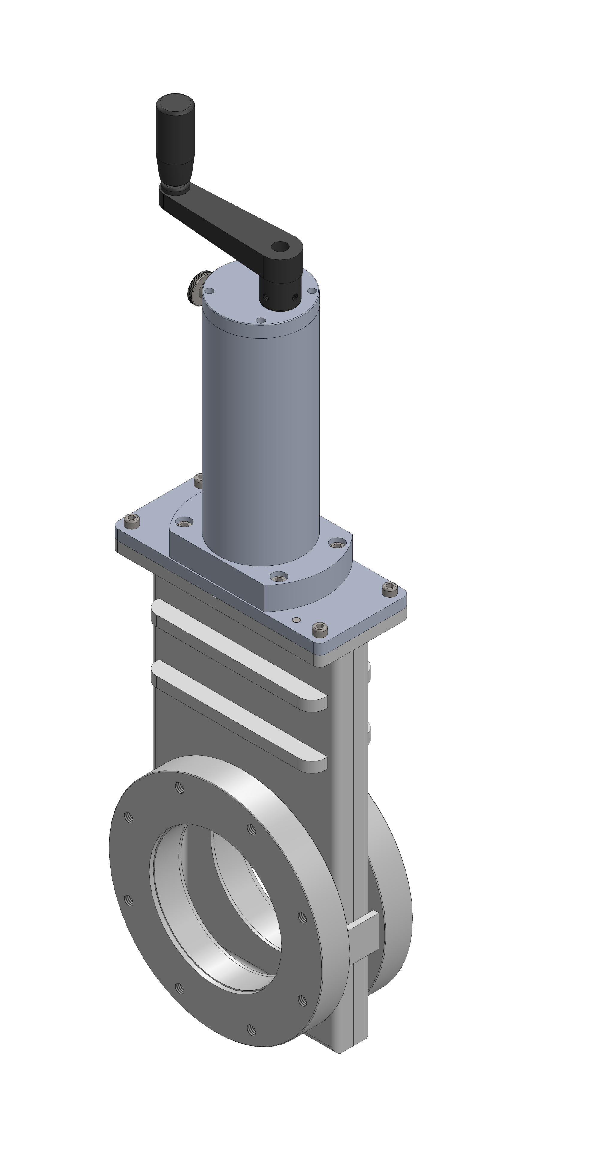 VG02M Series- Linear, High Vacuum, Manual Gate Valve